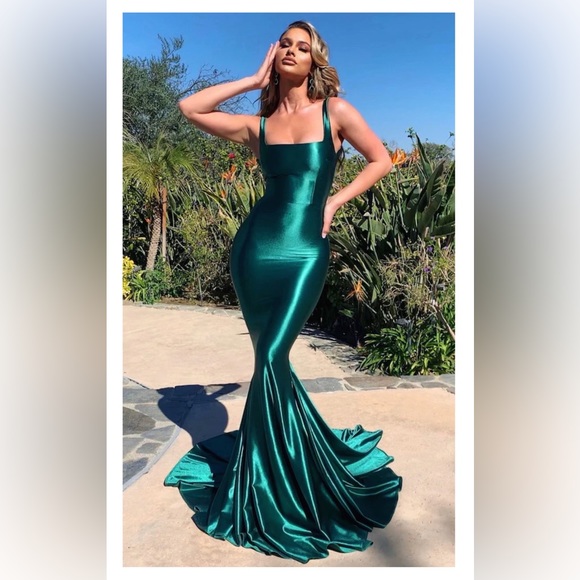 Dresses | Formal Prom Dress With Very Long Train | Poshmark